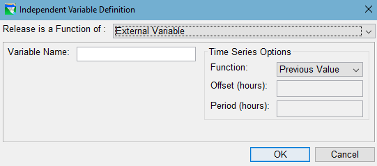 Function of: External Variable