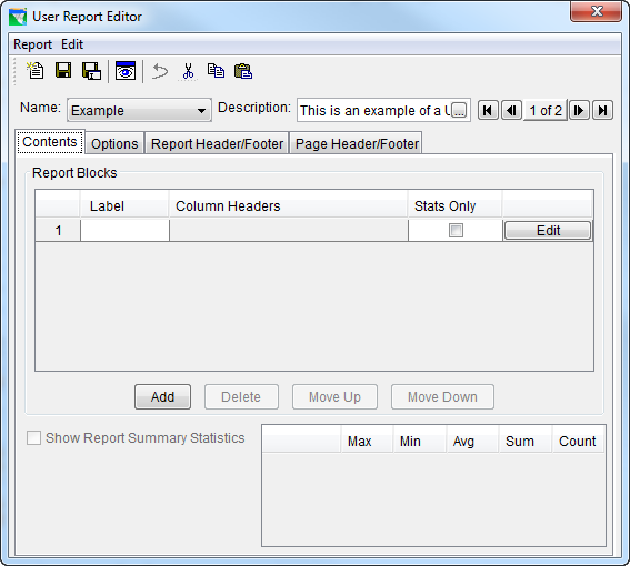 Viewing Summary Reports