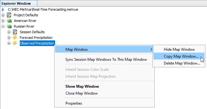 Copying a Map Window