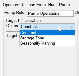 Pump Schedule Rule