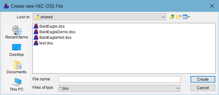 Managing DSS Files