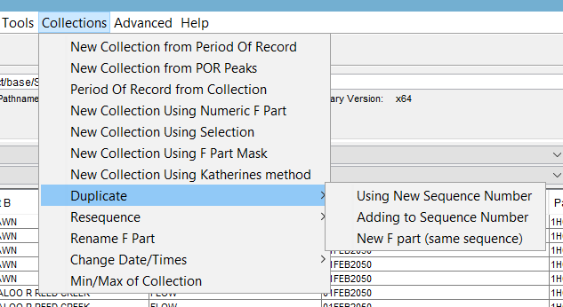 Duplicating Collections