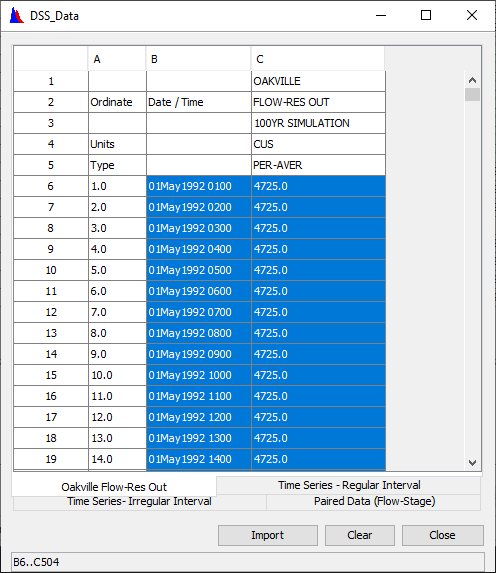 Basics of HEC-DSSVue