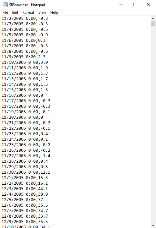 Importing data from Microsoft Excel and .csv files using Data Entry
