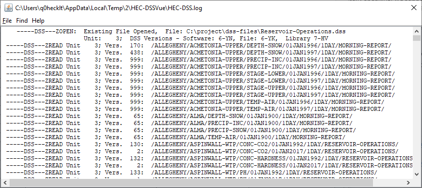Viewing the Console and DSS Output