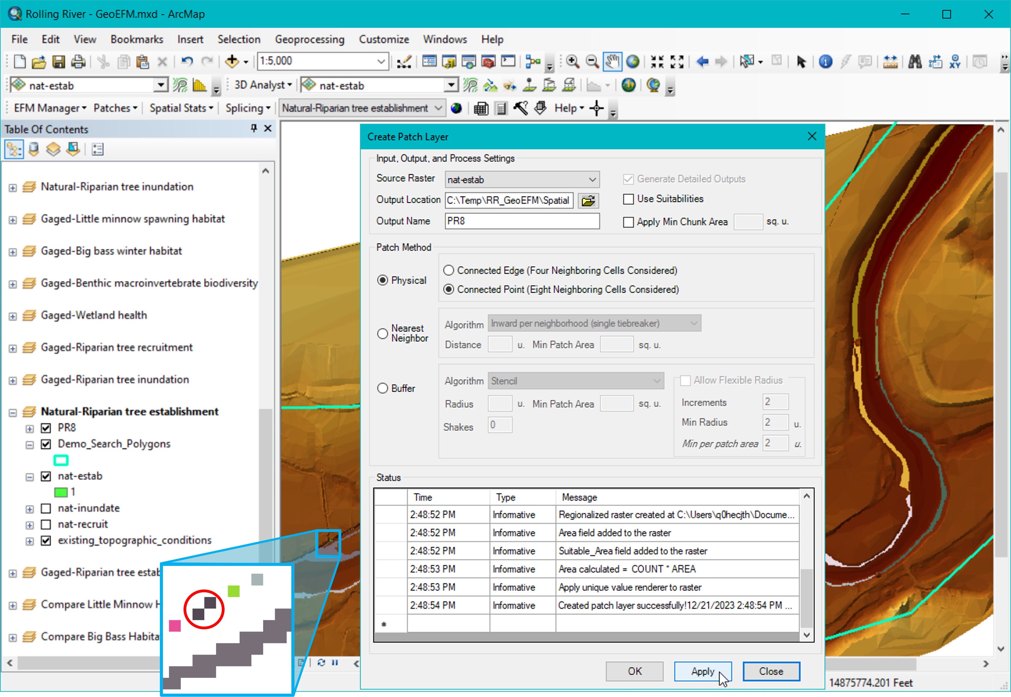 Patch Method: Physical