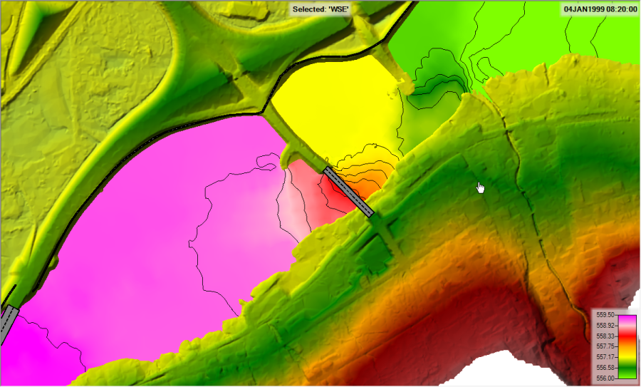 Modeling Bridges Inside 2D Flow Areas