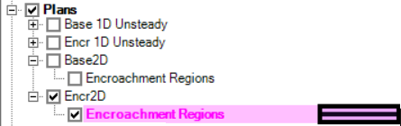 2D Unsteady Flow Floodway Encroachment Analysis